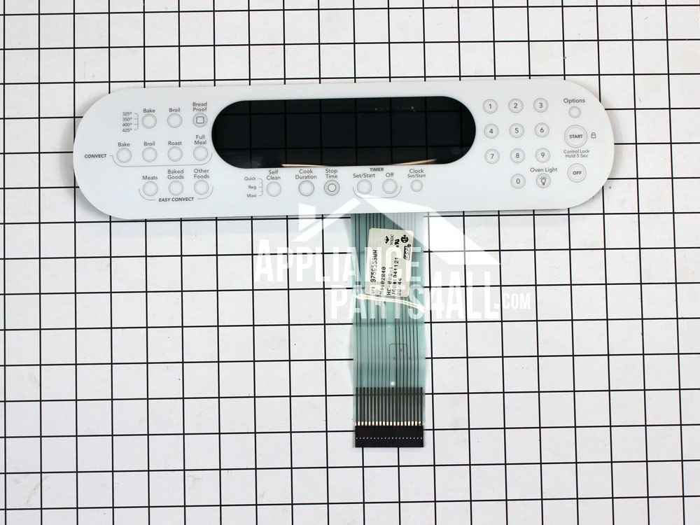 Whirlpool 9756559WH Range/Stove/Oven Touchpad - ApplianceParts4All.com