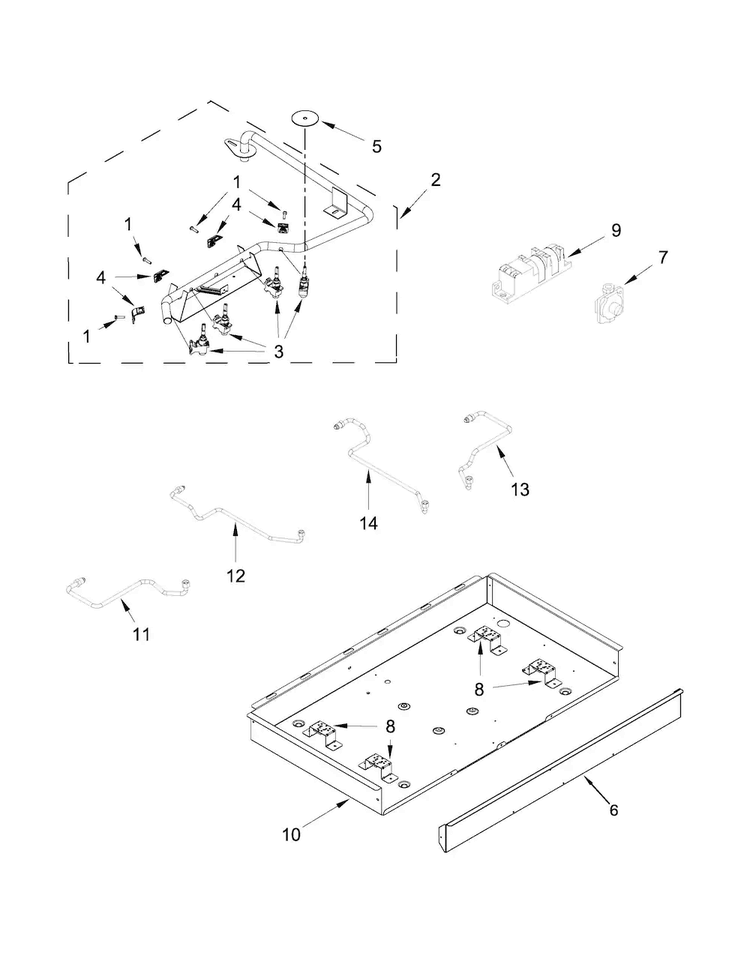 Whirlpool Conversion Kit W10676661 Genuine OEM Part - ApplianceParts4All