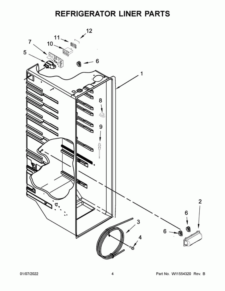 Whirlpool W11546690 Refrigerator Control Box - ApplianceParts4All.com