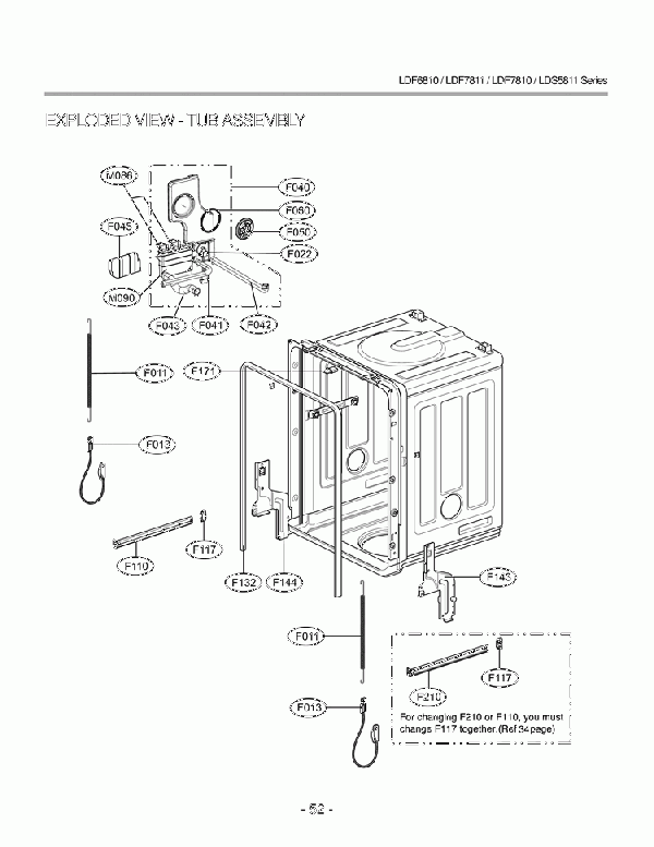 LG Door Hinge Cable Assembly 4933DD3001A Genuine OEM Part ...