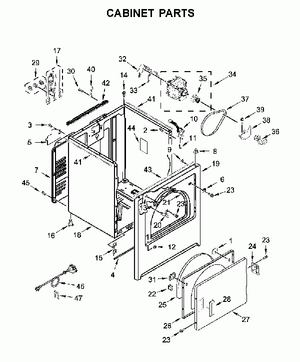 Whirlpool W11429587 Dryer Door Catch - ApplianceParts4All.com