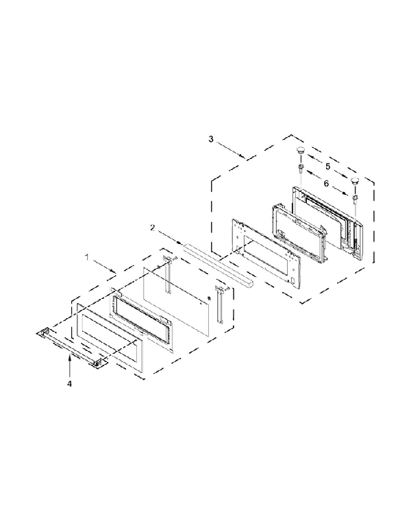 Frigidaire 5304506743 Chrome Outer Door Panel for Washing Machine ...
