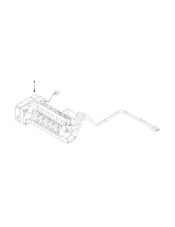 Whirlpool W11658802 Refrigerator Ice Maker Assembly ...