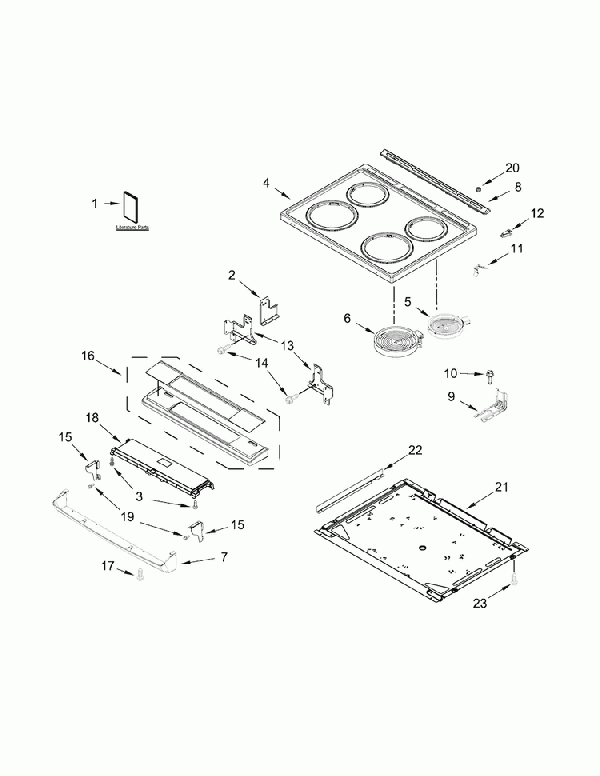 Whirlpool W10894098 Range/Stove/Oven Control Board - ApplianceParts4All.com
