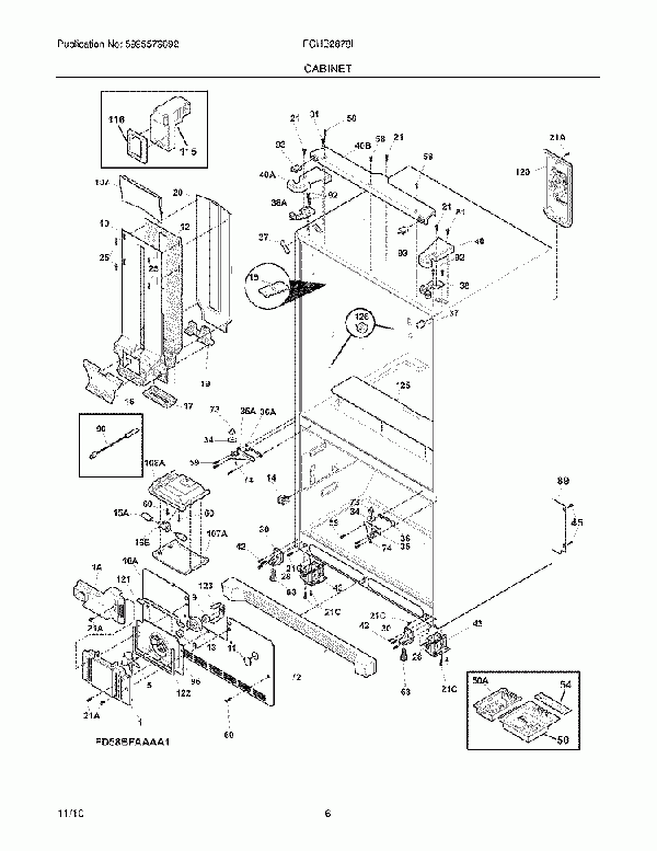 Frigidaire 241891106 Refrigerator Led Light - ApplianceParts4All.com