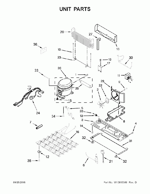 Whirlpool W11575003 Reversing Valve for Refrigerators ...
