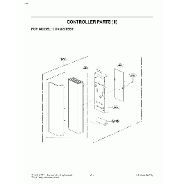 LG ACM37143303 Microwave Touchpad and Control Panel ...