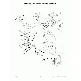 Whirlpool W11605504 Refrigerator Ice Box Assembly - ApplianceParts4All.com
