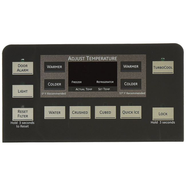 General Electric WR55X10785 Refrigerator Dispenser Control Panel ...